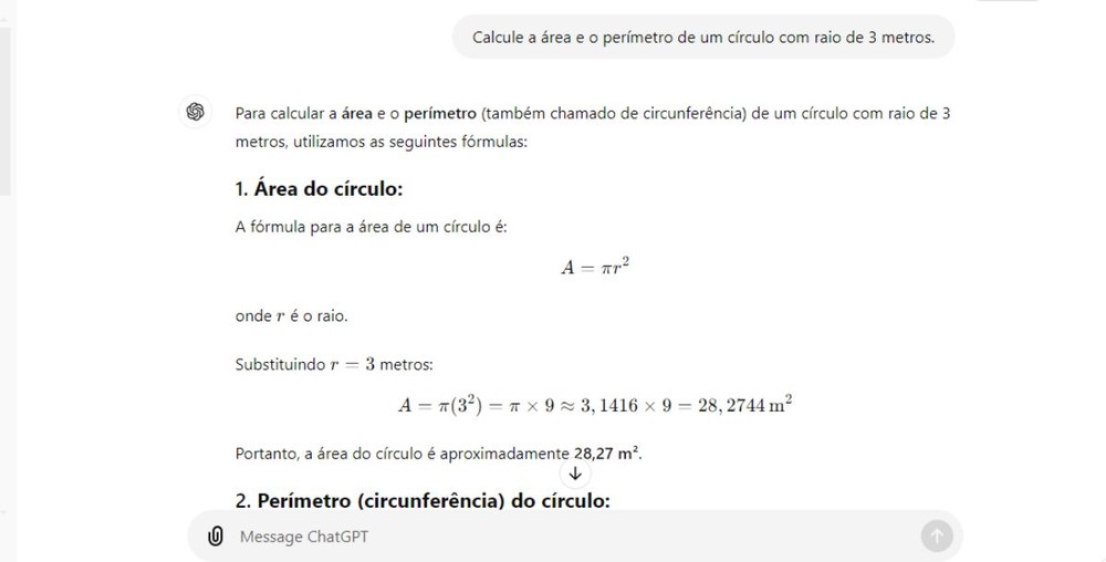 Como usar o ChatGPT para resolver problemas de matemática