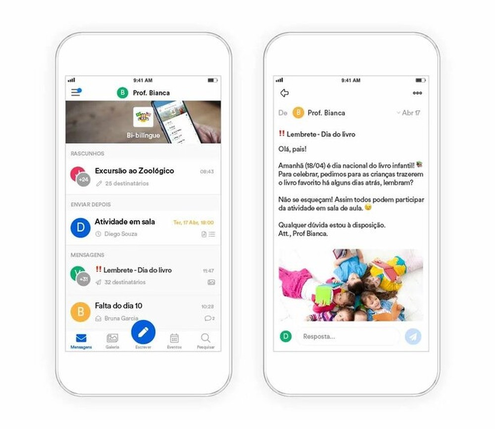 Conheça o ClassApp, aplicativo que cria comunicação entre pais e escola