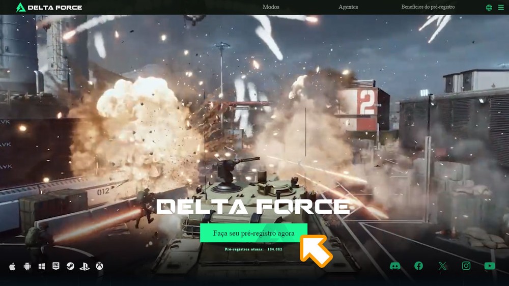 Delta Force: como fazer o pré-registro do novo FPS da Tencent