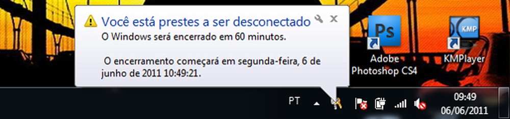 Como programar o PC para desligar sozinho
