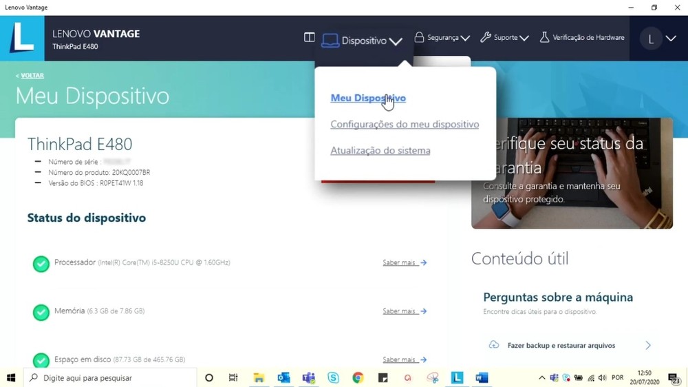 Lenovo Vantage: o que é e como usar o software para notebooks