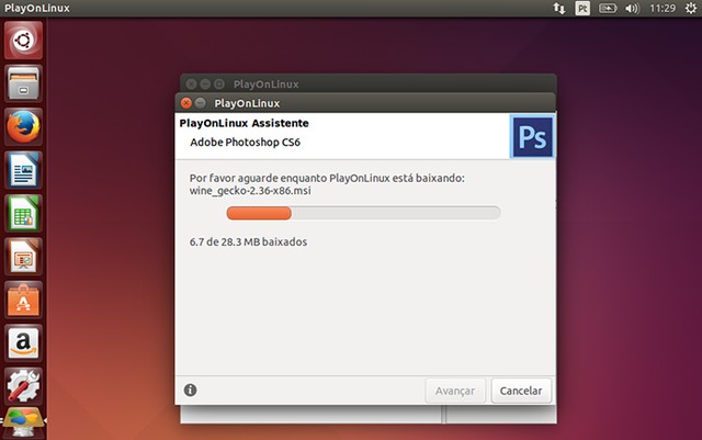 Como instalar o Photoshop CS6 no Ubuntu (Linux)