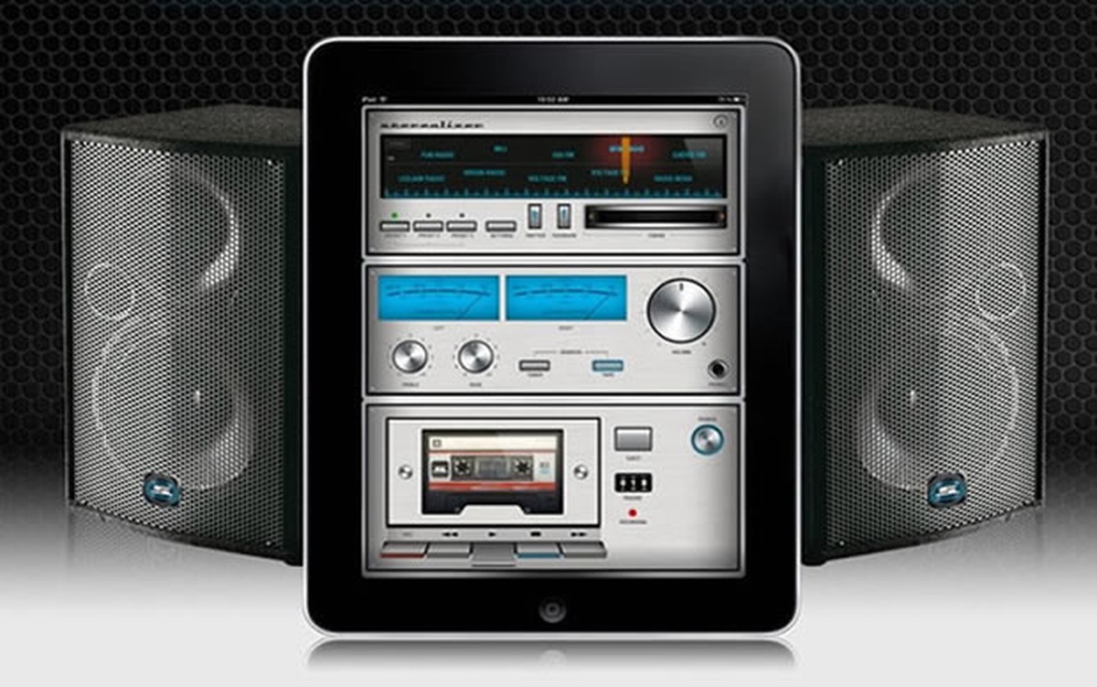 Transforme seu iPad em um rádio stereo retrô
