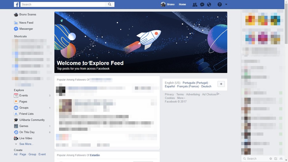 Feed Explorar do Facebook chega para todos no PC e no celular; entenda