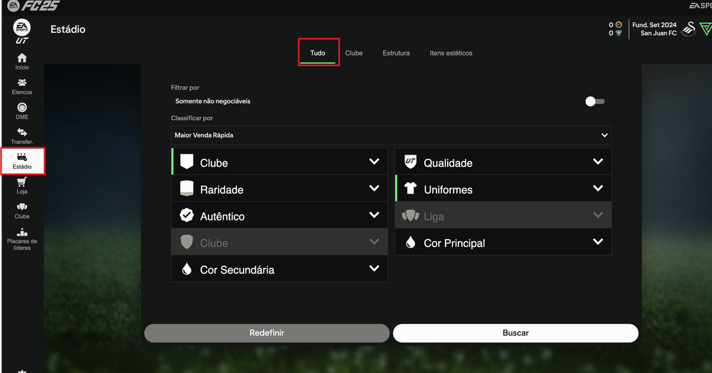 EA FC 25: como usar o Web App para editar seu Ultimate Team