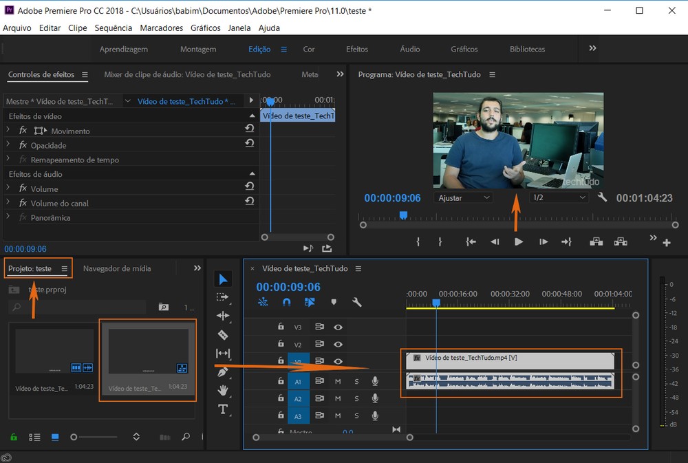 Como converter o formato de um vídeo usando o Adobe Premiere