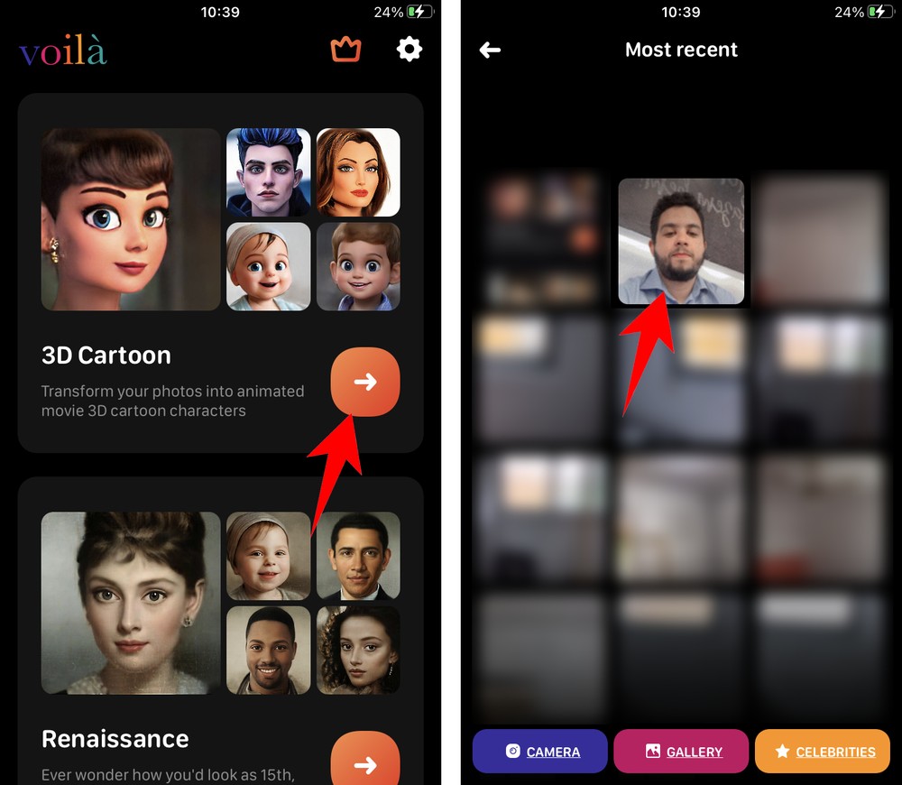 App Voilà AI Artist: como transformar uma foto em desenho no celular