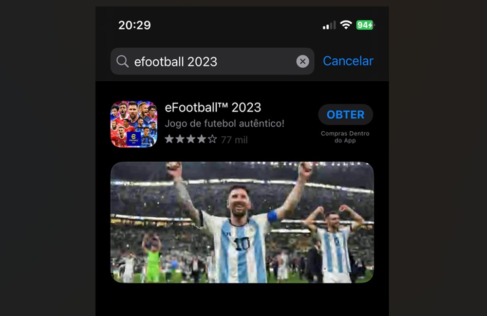 Como baixar o eFootball 2023 no console, PC ou celular