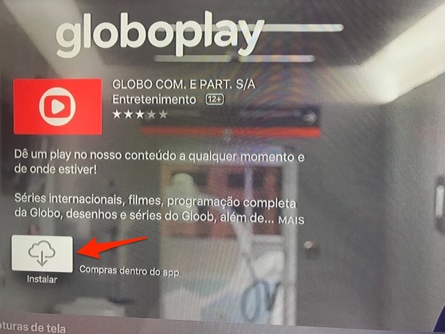 Como baixar e usar o app Globo Play na Apple TV
