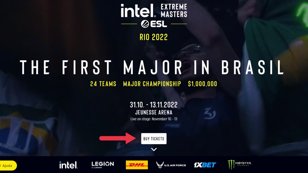 IEM Rio Major 2022 de CS:GO: veja preços e como comprar ingressos