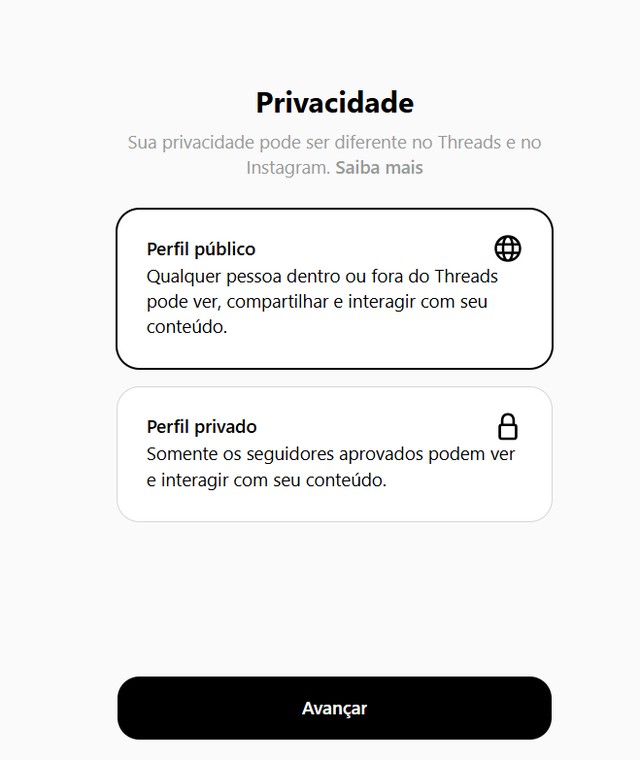 Threads na Web: como usar a rede social no desktop