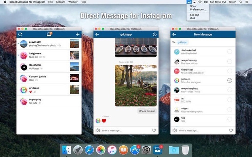 Seis apps para usar o Instagram no PC