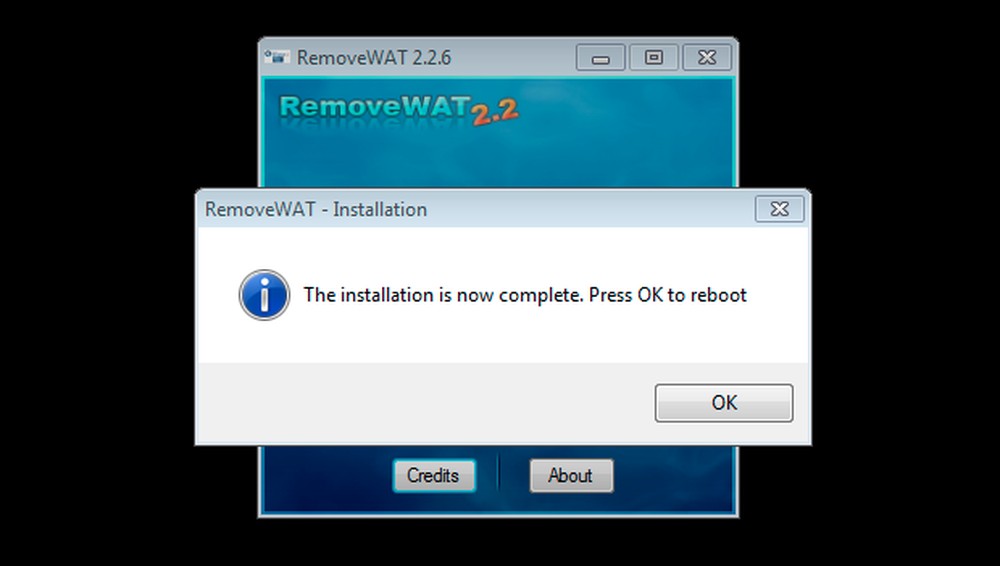 Como remover o WAT do Windows 7