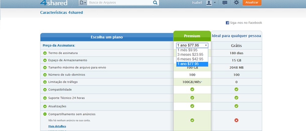 4Shared Pro: 14 benefícios do Premium que você pode testar