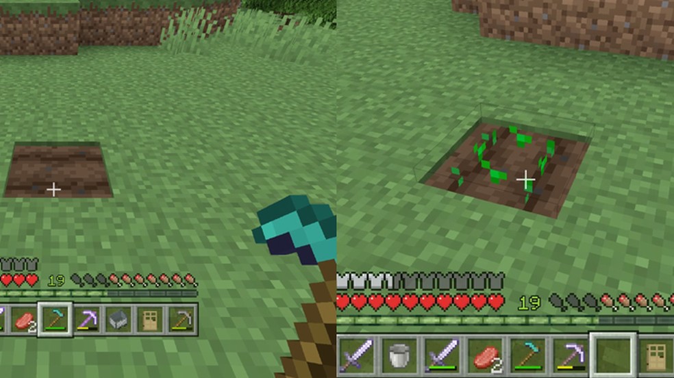 Como comer no Minecraft