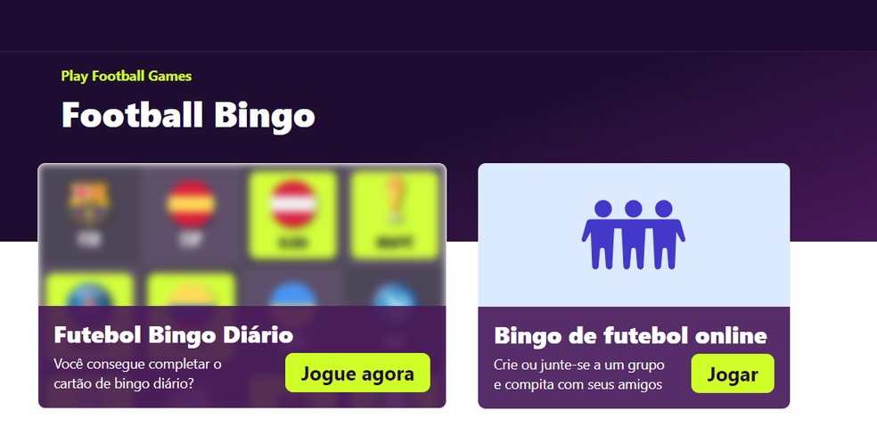 Football Bingo: conheça game da live do Casimiro que testa fãs de futebol