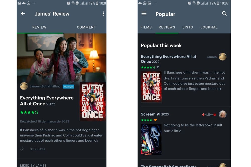6 apps de review de filmes que todo amante de cinema deveria conhecer