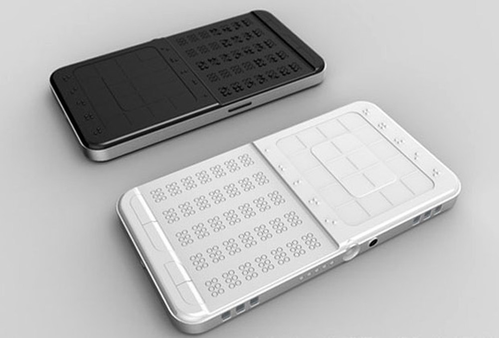 Designer cria conceito de smartphone para cegos