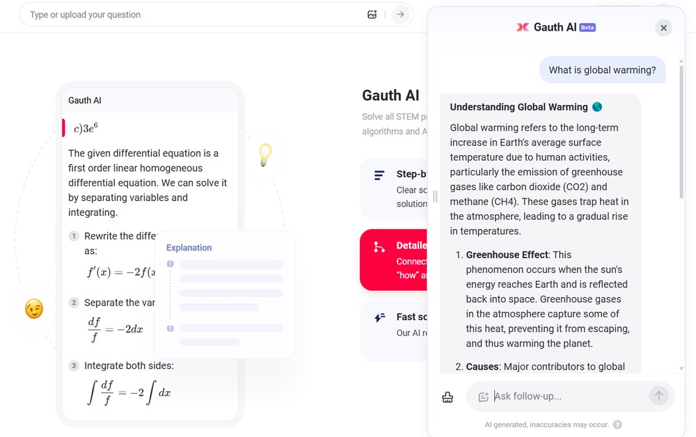 Gauth: conheça IA que ajuda estudantes com o dever de casa