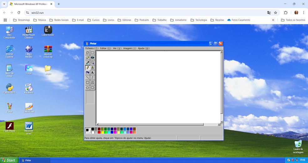 Como era o Windows XP? Esse site permite usar o sistema sem baixar nada