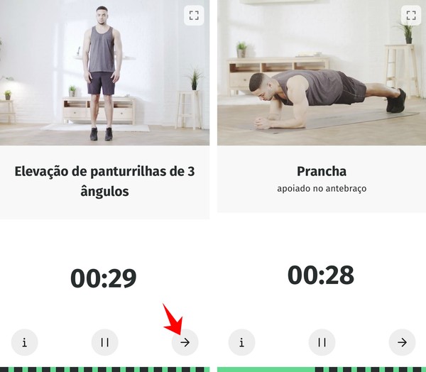 Como usar o app 8fit para fazer exercícios em casa e emagrecer