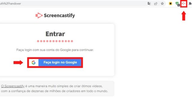 Como gravar tela do PC online e grátis com a extensão Screencastify