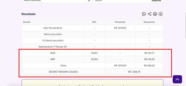 Como calcular o décimo terceiro 2023? Veja valor das parcelas online