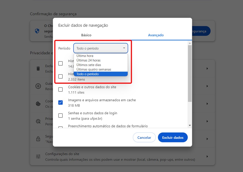 Atalho para limpar cache no Google Chrome: saiba como usar