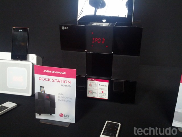 LG lança três dock stations no Brasil para iPhone e smartphones Android