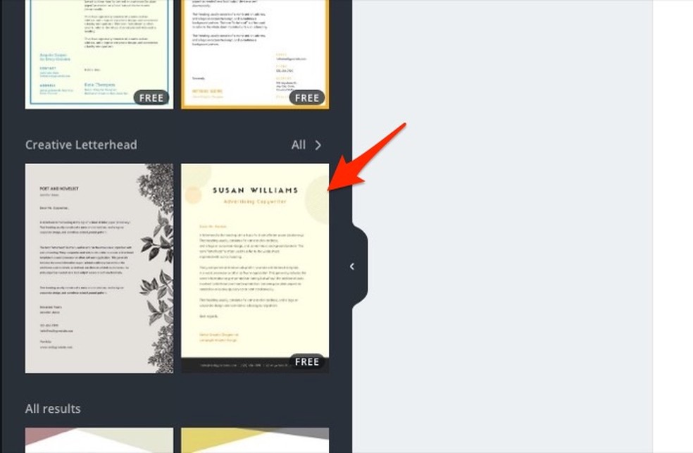 Como criar uma carta de apresentação com o Canva