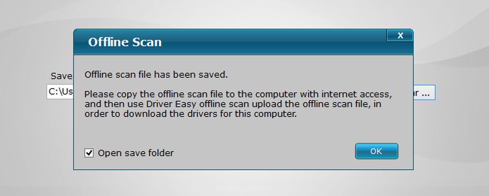 Como realizar scan offline com o Driver Easy