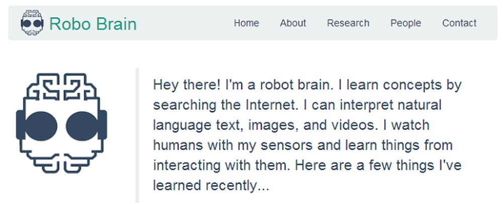 Projeto Robo Brain é como busca do Google para robôs entenderem humanos