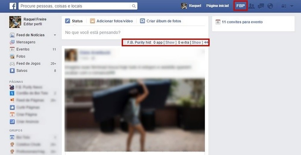 F.B. Purity: plugin para Google Chrome ‘purifica’ seu feed no Facebook