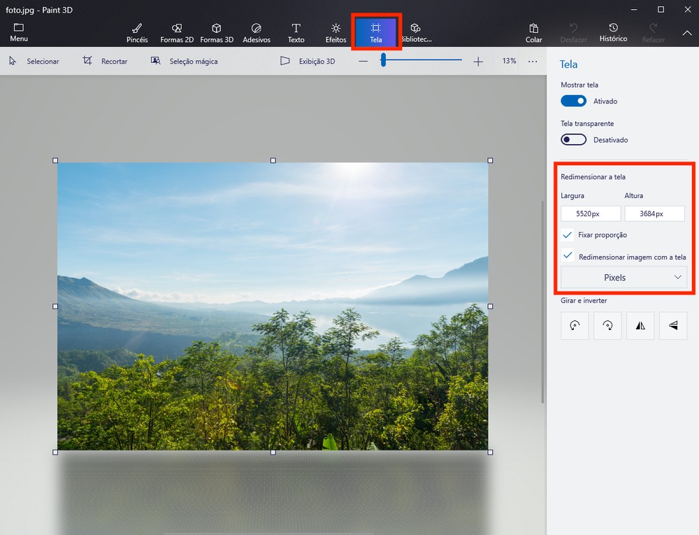 Como redimensionar imagem online, no PC Windows ou macOS e celular