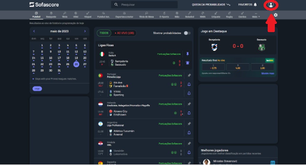Como usar o Sofascore Brasil para acompanhar resultados de esportes