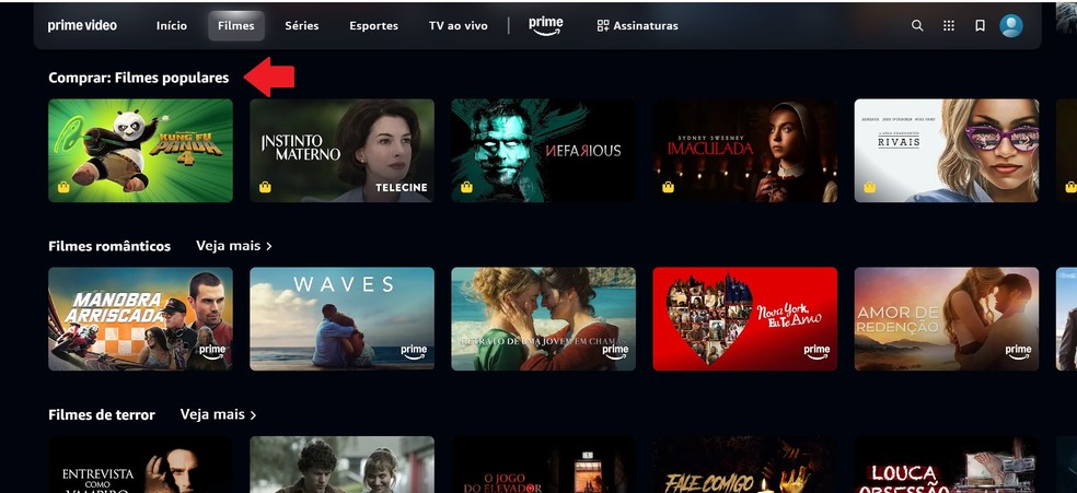 Como alugar filme no Amazon Prime Video: veja passo a passo