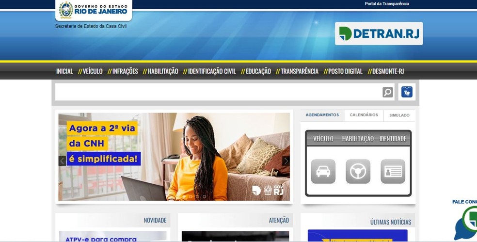 Detran-RJ: como pagar DUDA no site do Bradesco