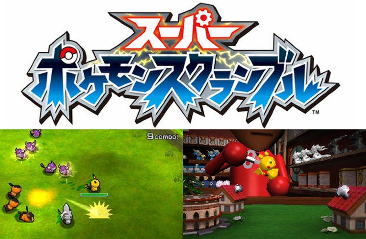 Super Pokémon Rumble é revelado para o Nintendo 3DS