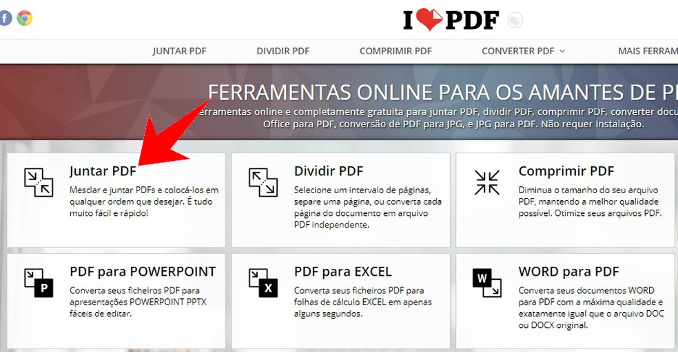 iLovePDF: como converter, comprimir, reordenar e dividir documentos