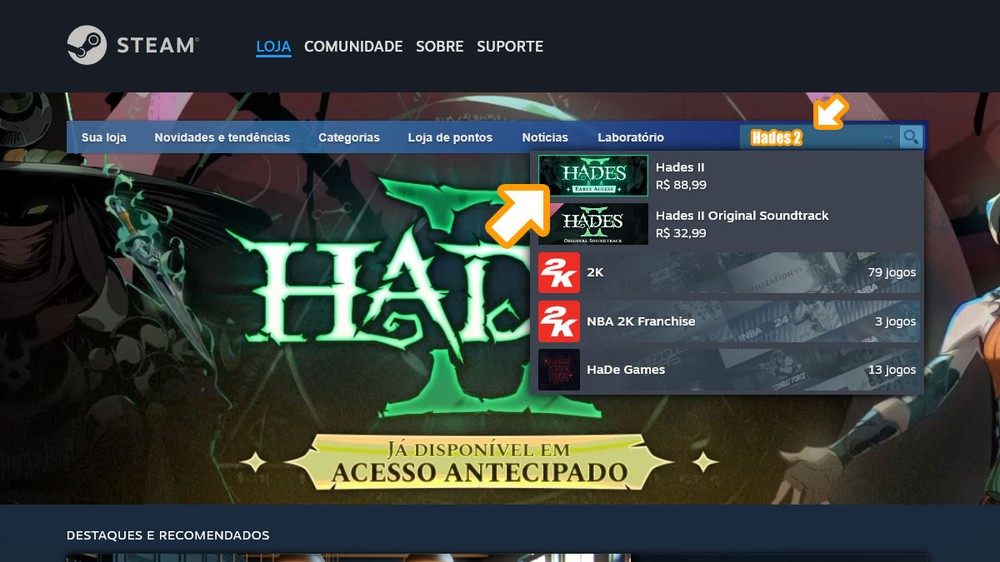 Hades 2: como baixar e jogar o game no PC via Steam e Epic games Store