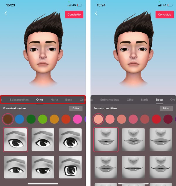 Como usar avatar no TikTok