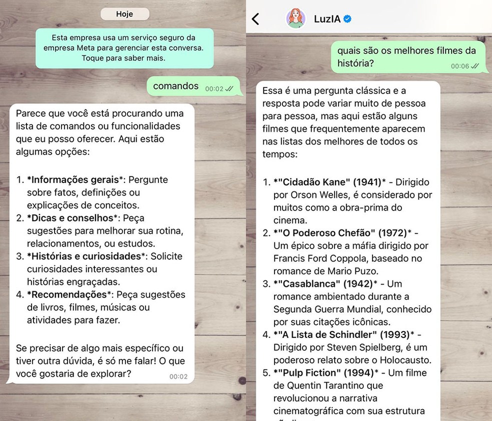 'Sou LuzIA' no WhatsApp: como usar a inteligência artificial