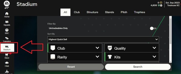 Como usar o Web App do EA Sports FC 24 para acessar o Ultimate Team