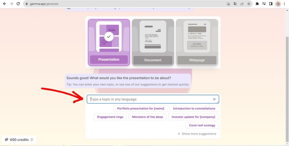 Gamma.app: site cria slides com inteligência artificial; saiba usar