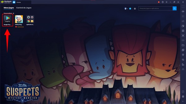 Como jogar Suspects: Mansão Mistério no PC com o emulador BlueStacks