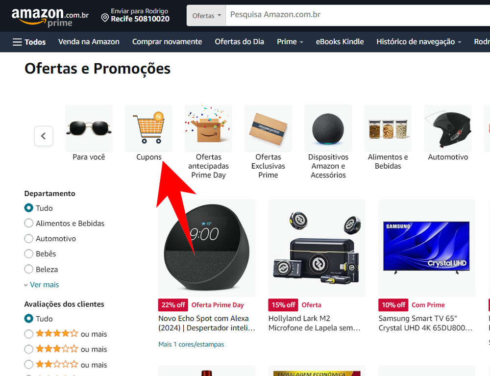 Cupons de desconto Amazon: como pagar mais barato no Prime Day