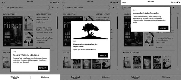 Kindle ganha interface remodelada em atualização de agosto