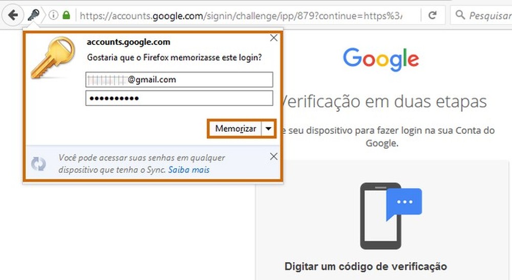 Como entrar direto no Gmail sem precisar digitar a senha