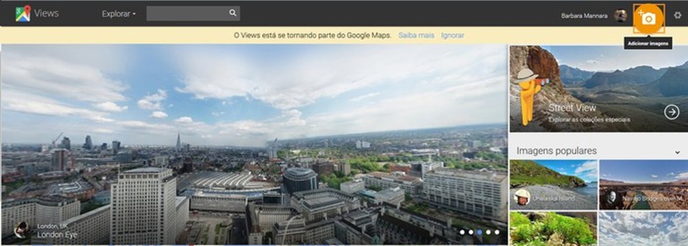 Como usar Views e Photo Sphere para enviar fotos em 360 ao Google Maps