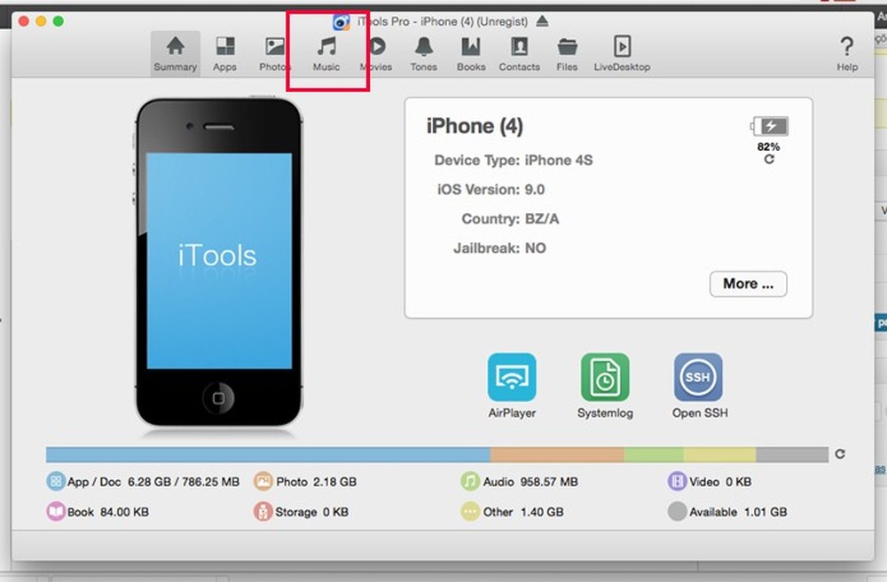 Como colocar músicas e arquivos no iPhone usando o iTools Pro
